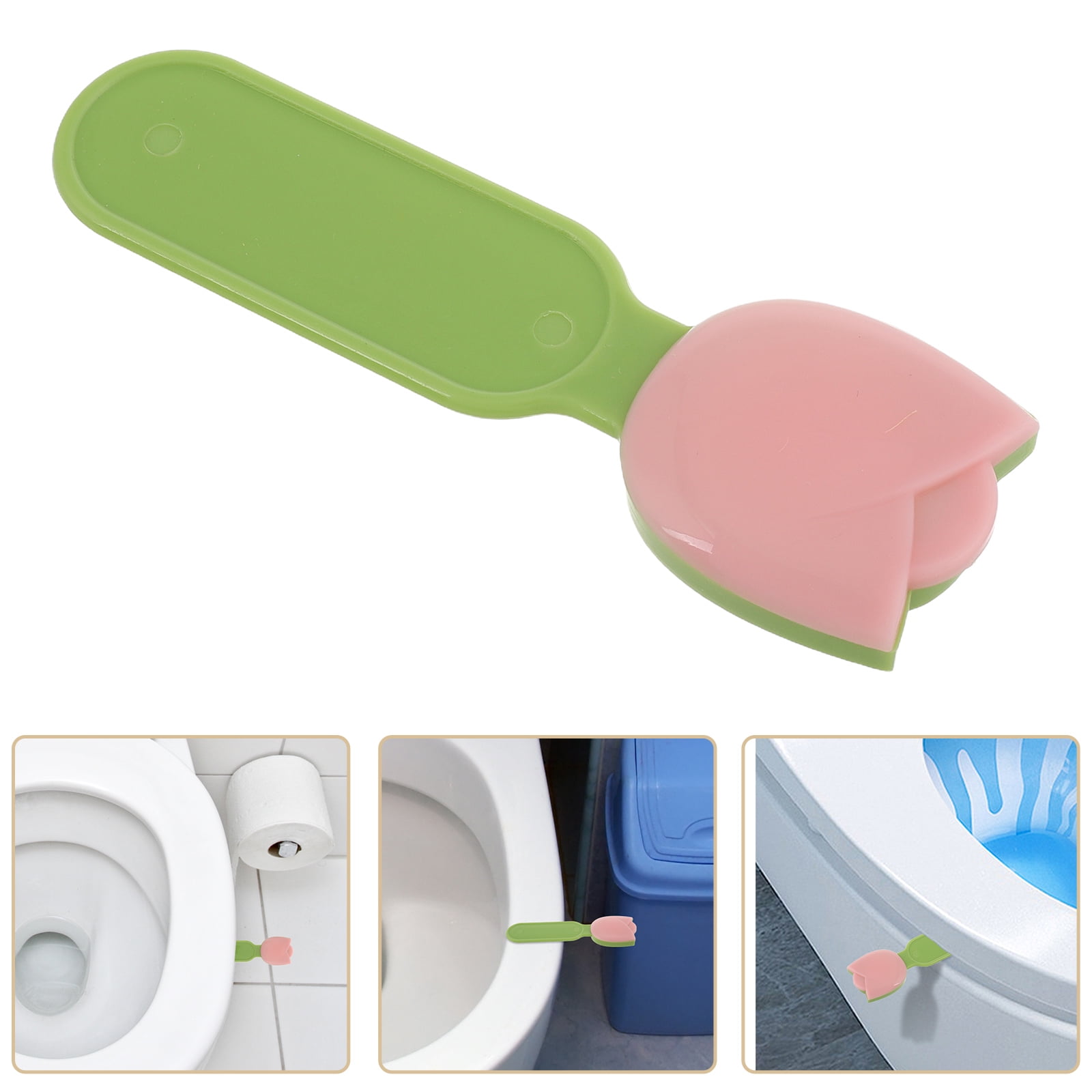 Tineasur Silicone Toilet Lid Opener and Lifter Handle Bathroom ...