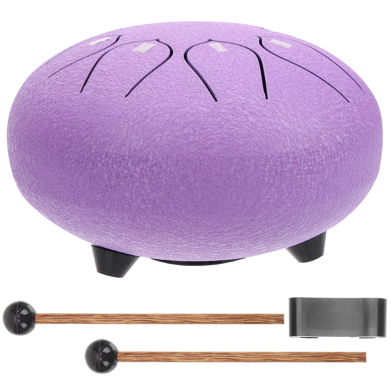 OUNONA Tongue Drum Steel Tongue Drum Hand Drum Portable Practice ...