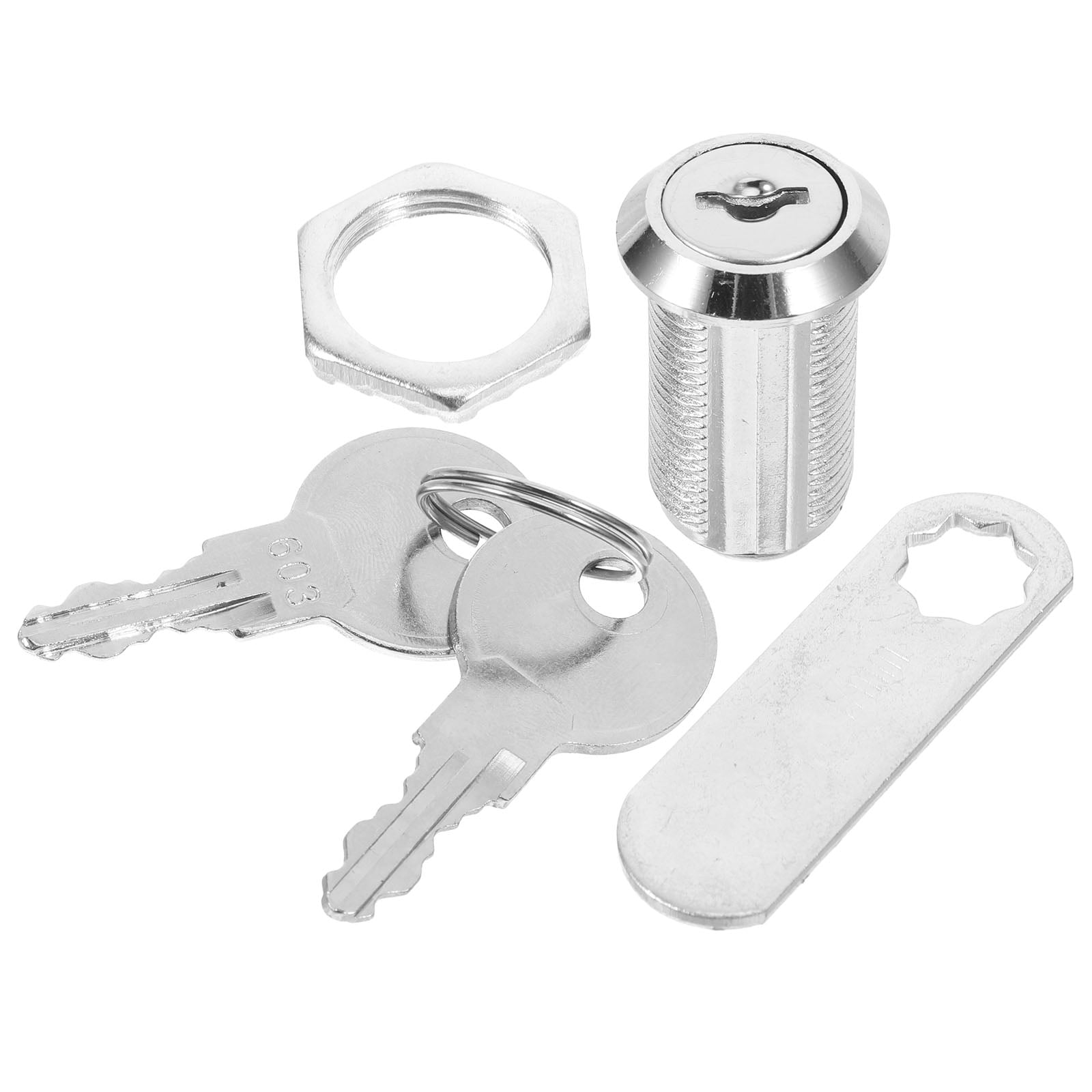 OUNONA Tool Box Lock Set Replacement for Pantry Door Lock Latch Cable ...