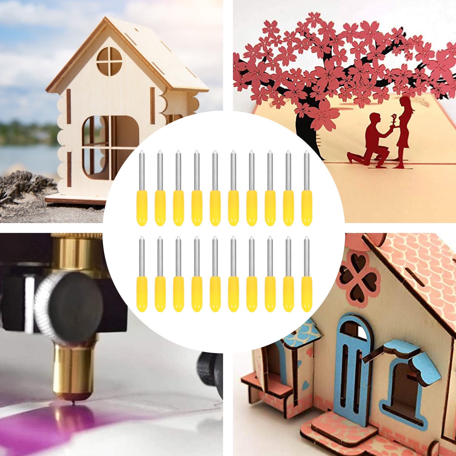 OUNONA Tools Engraving Machine Needle Cutting Time Enhancing Cutters 2 ...