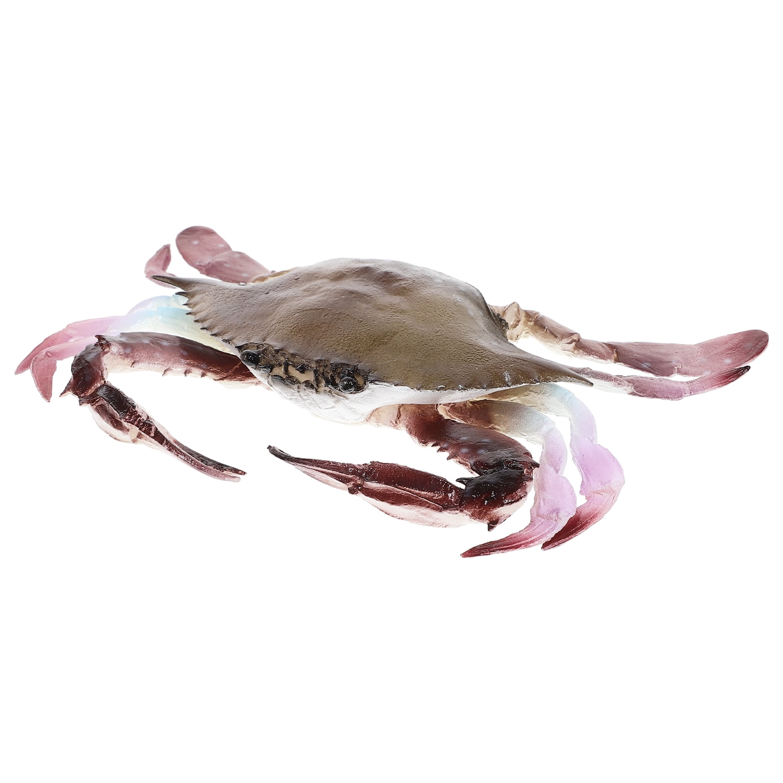 OUNONA Toy Crab Simulated Plastic Crab Model Ocean Toy Artificial Crab ...