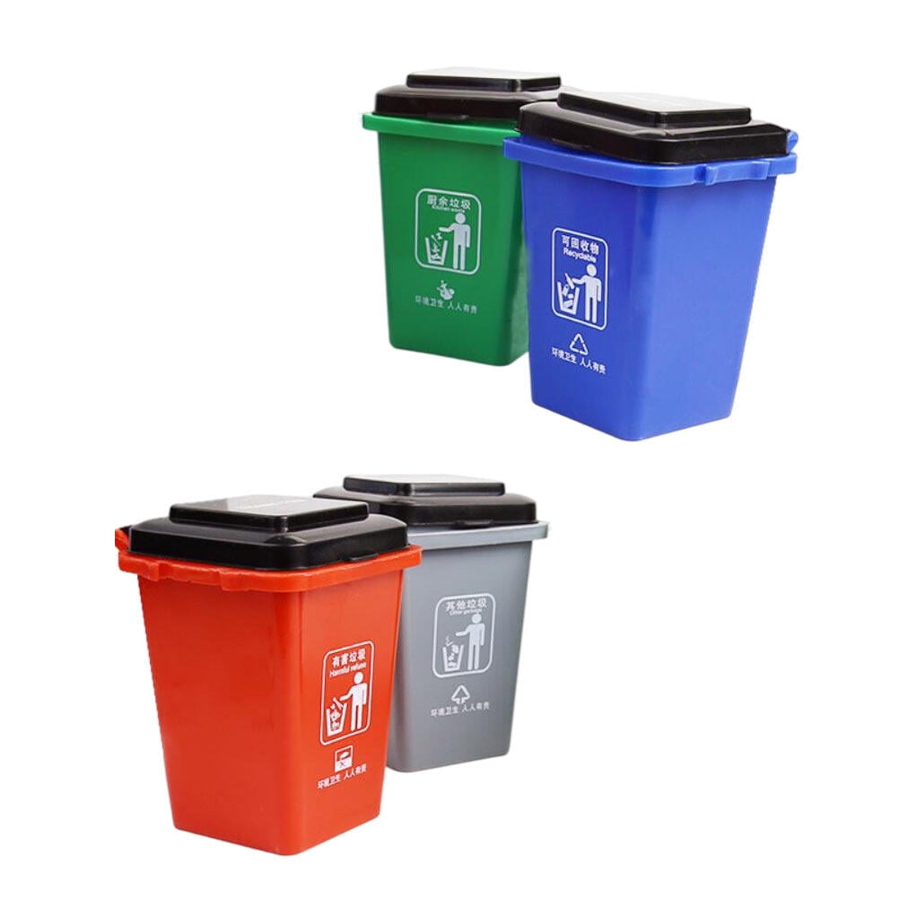 OUNONA Toy Garbage Can Model Classification Child Office - Walmart.com