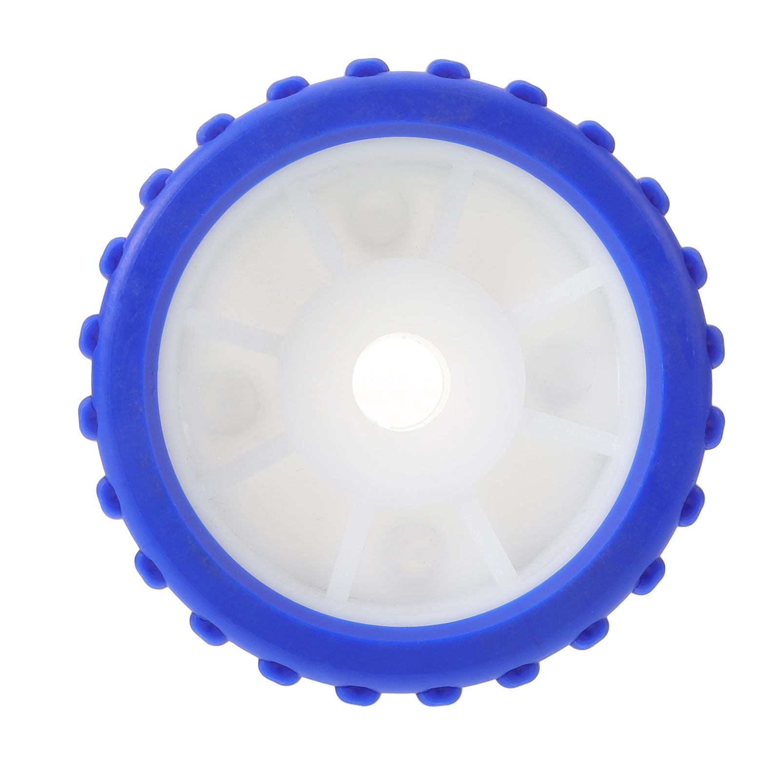 OUNONA Trailer Roller Wheel Yacht Ribbed Wheel Roller Boat Trailer Part ...