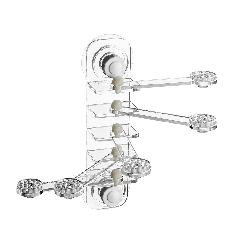 OUNONA Transparent Acrylic Coral Rack for Fish Tank with 5 Holes Easy ...