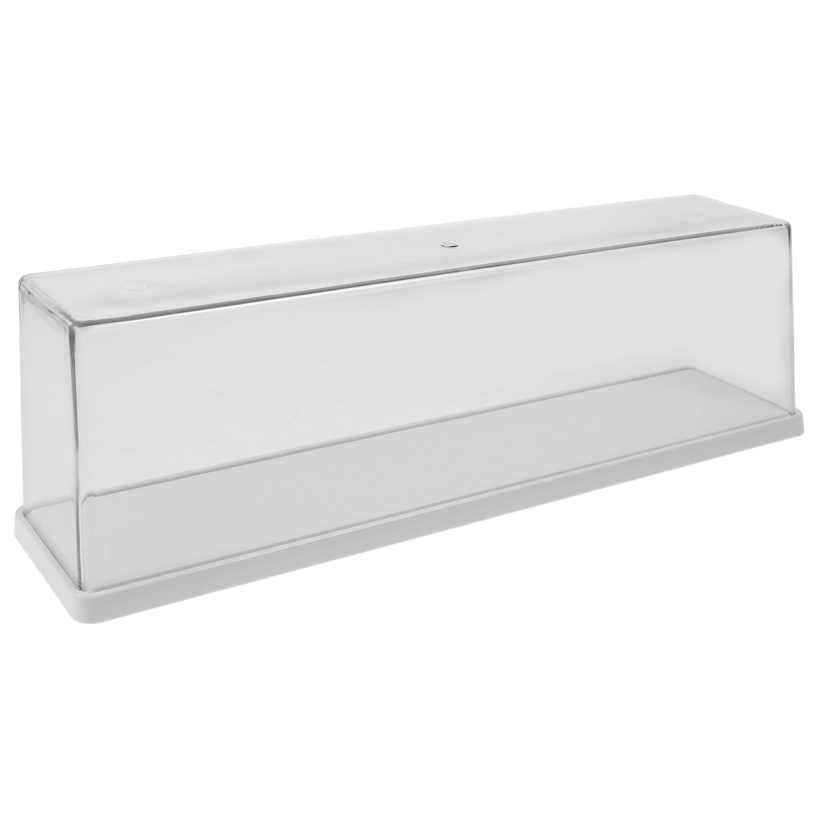 OUNONA Transparent Display Rack Case Clear Plastic Display Boxes ...