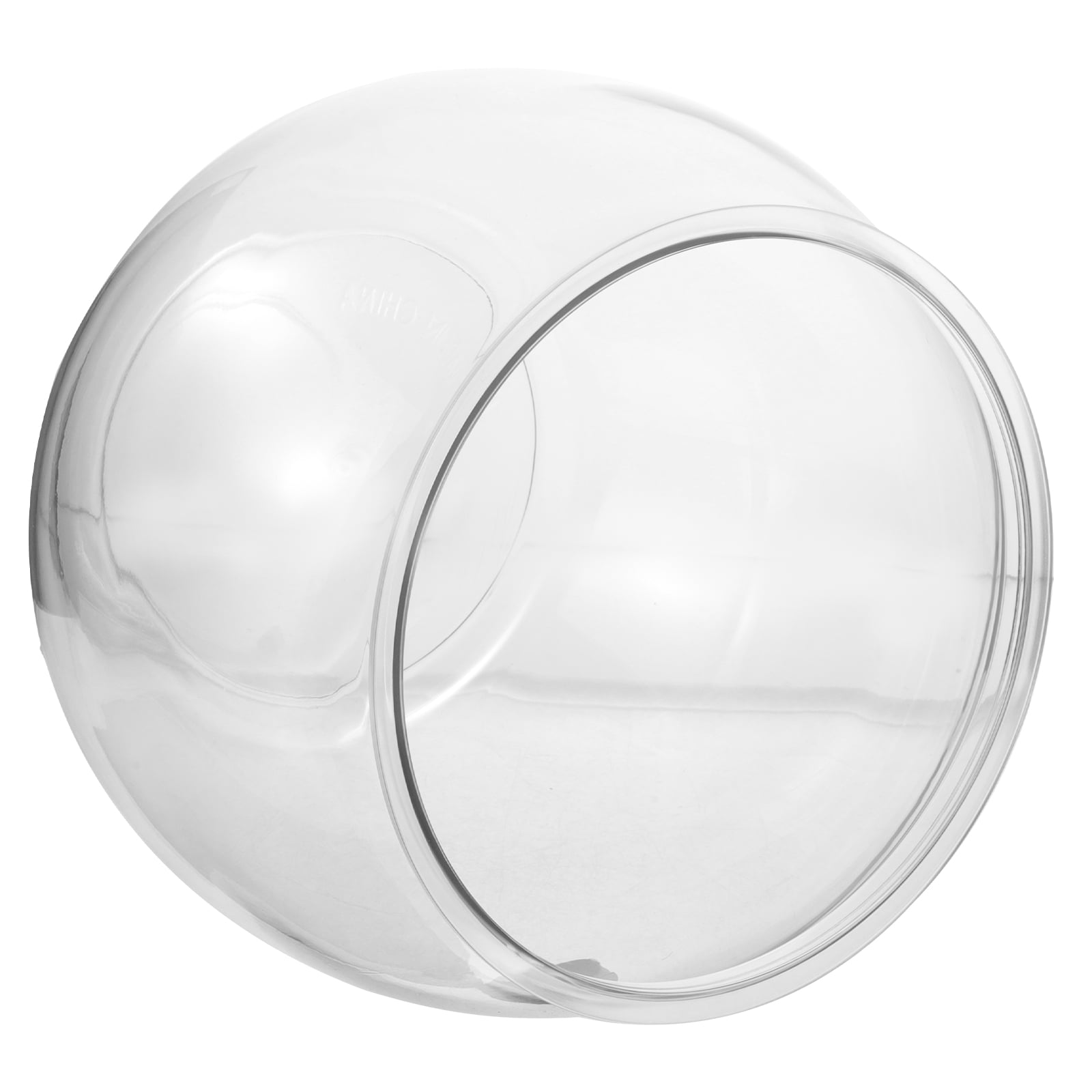 NUOLUX Transparent Fish Tank Plastic 1Pcs 9.4X9.4X8.3In - Walmart.com