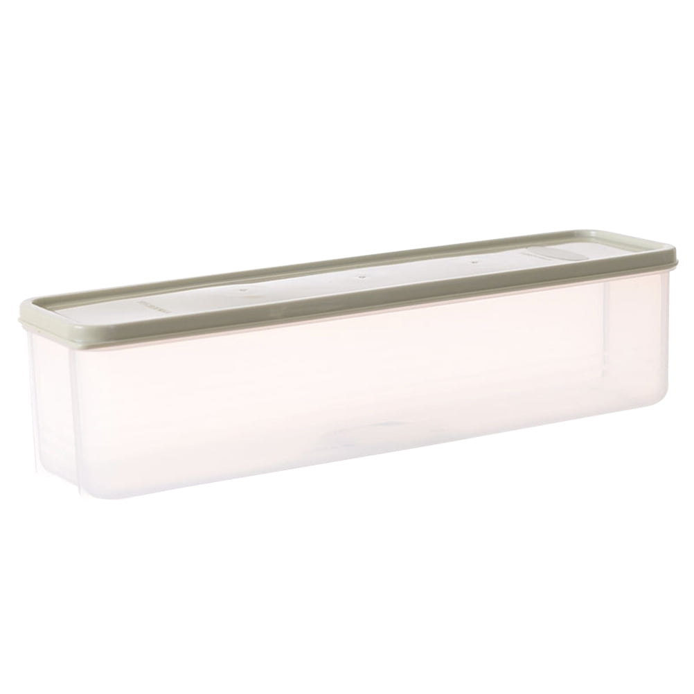 OUNONA Transparent Plastic Food Storage Container with Noodle Measuring ...