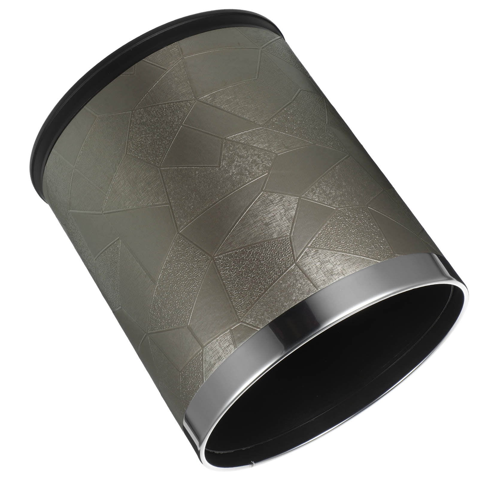 OUNONA Trash Bucket Waste Container Double Kitchen Bin Small Office ...