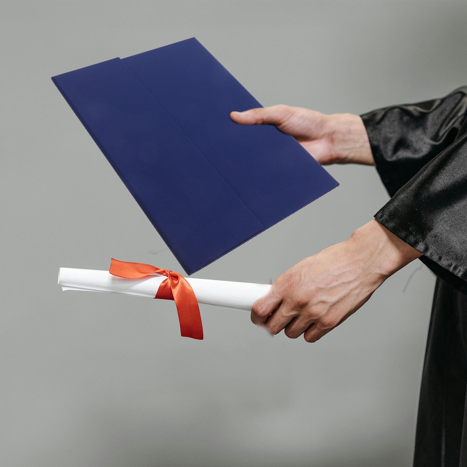 OUNONA Tri-Fold Certificate Holder A4 Graduation Diploma Cover ...