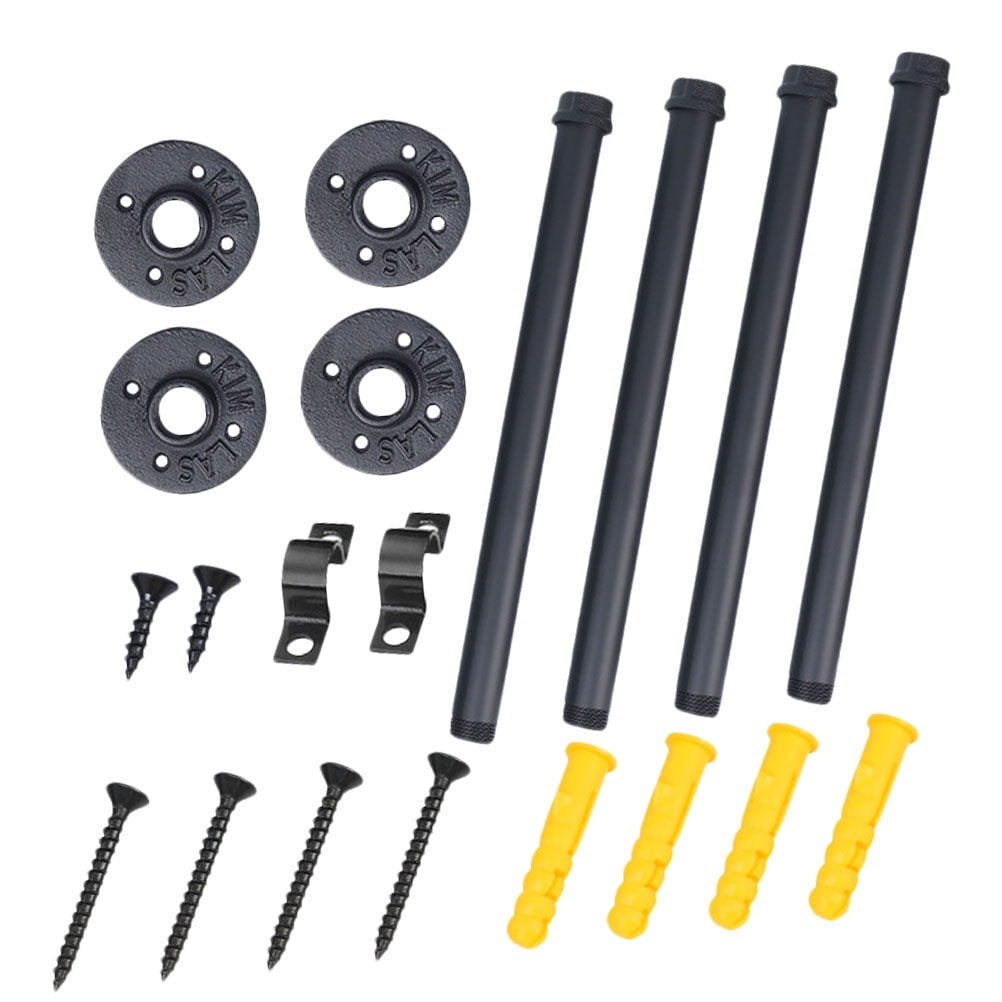 OUNONA Twin Slot Shelving Garage Shelf Wall Mounted Narrow Unit Racking ...