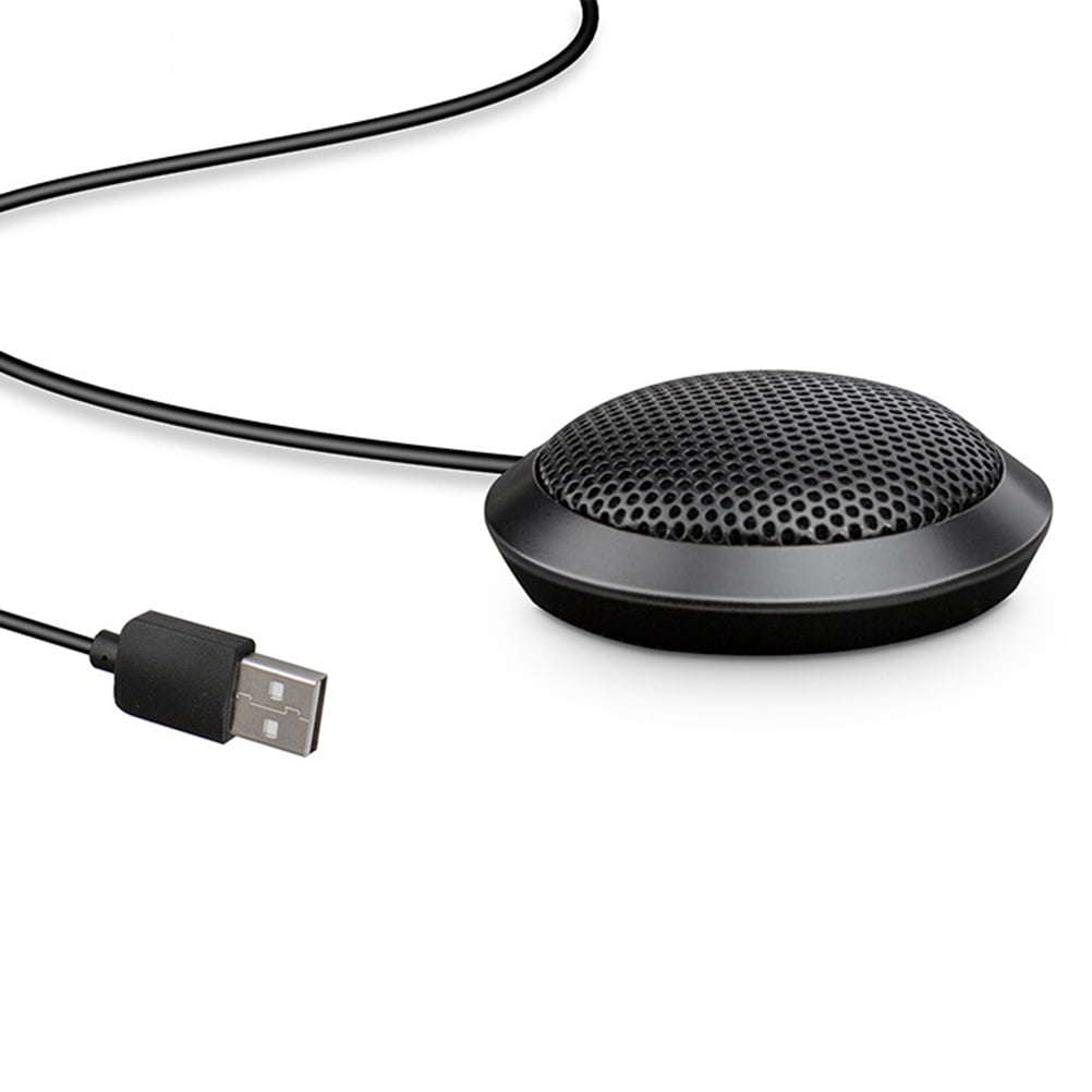 OUNONA USB Microphone Desktop 360 Degrees Capacitance Microphone Pickup ...