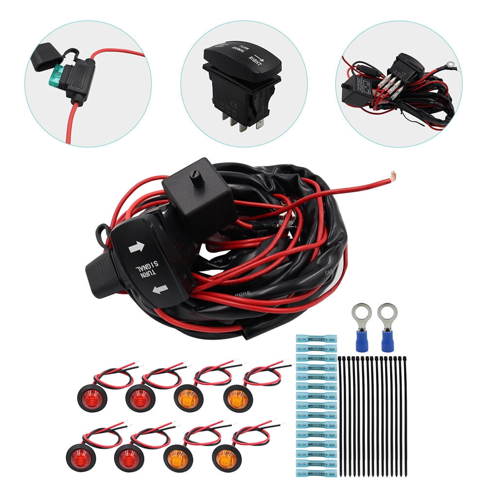 NIYANGLE ATV UTV Turn Signal Kit for Safe Driving 1 Set - Walmart.com