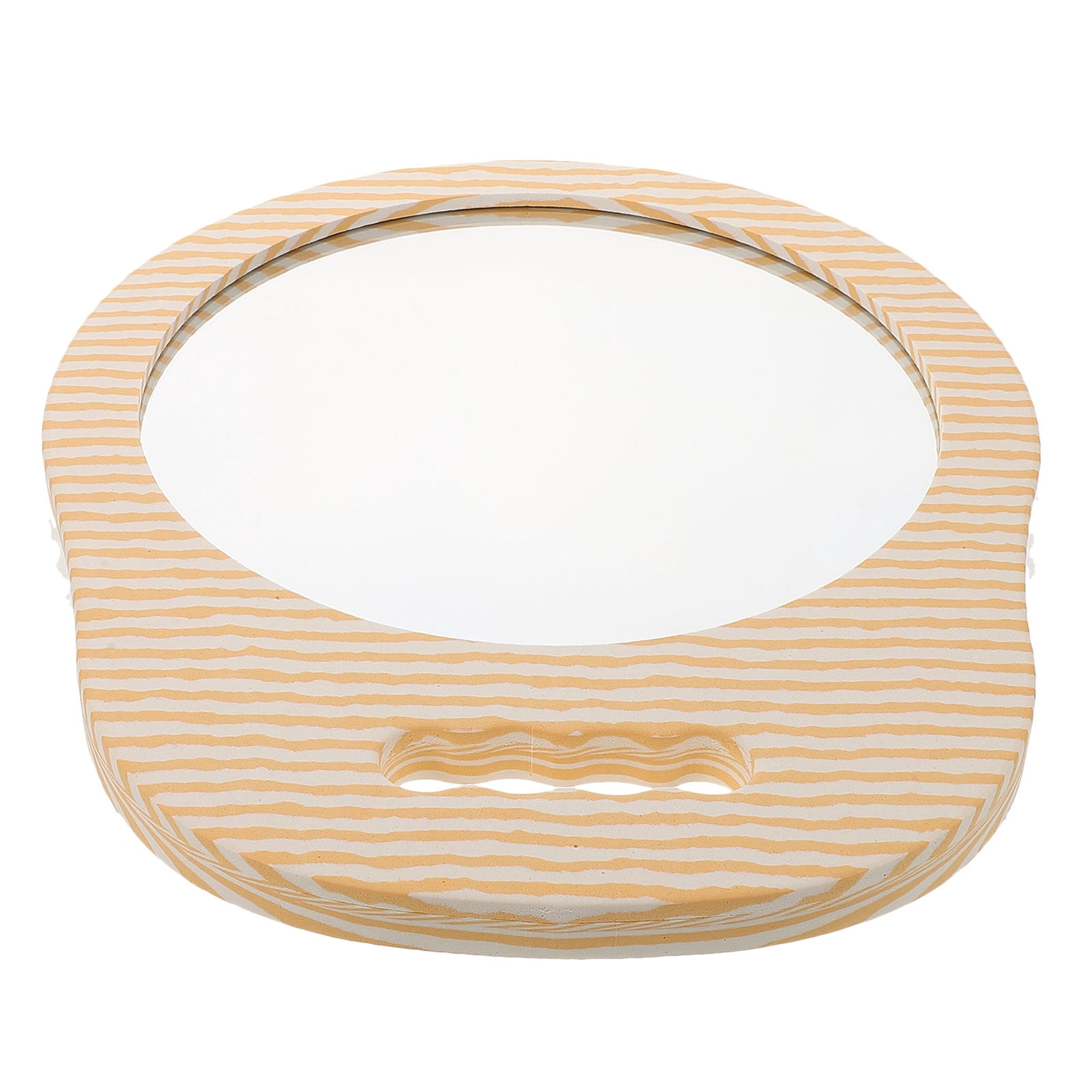 OUNONA Unbreakable Foam Frame Hand Mirror with Clear Reflection for ...
