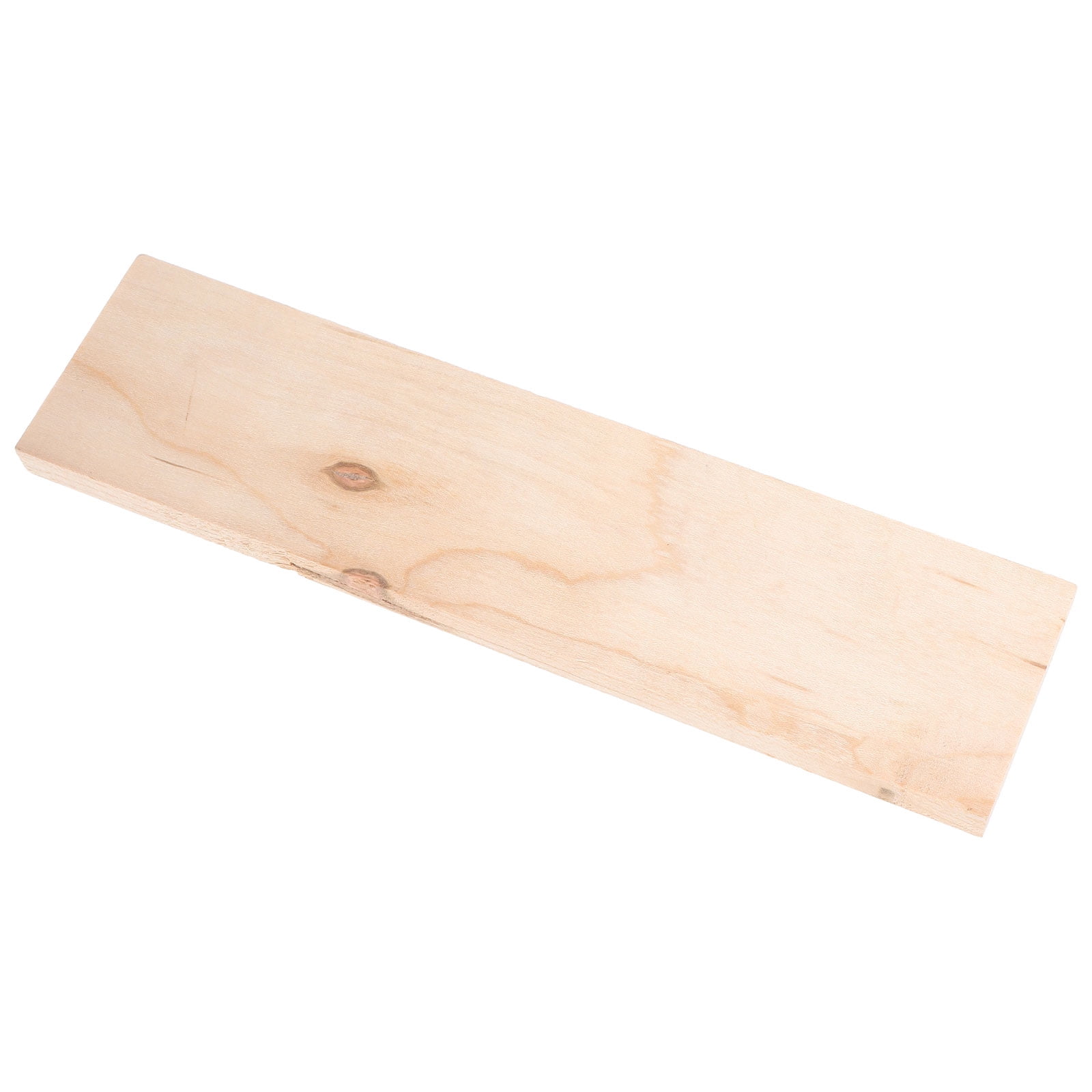 OUNONA Unfinished Wood Rectangle Sheets for Decoration Light Yellow ...