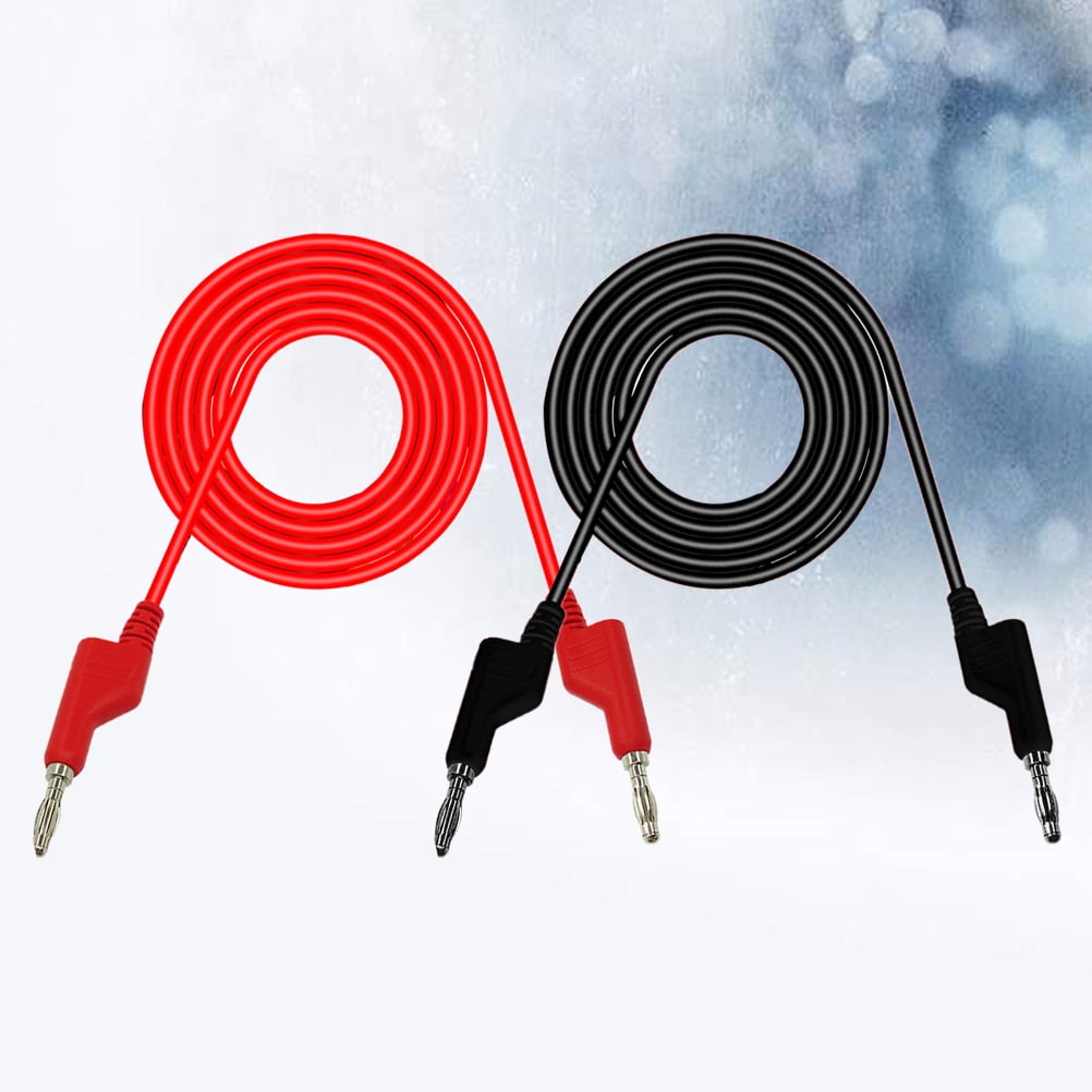 OUNONA Universal Meter Banana Plug Test Cables with Copper Core for ...