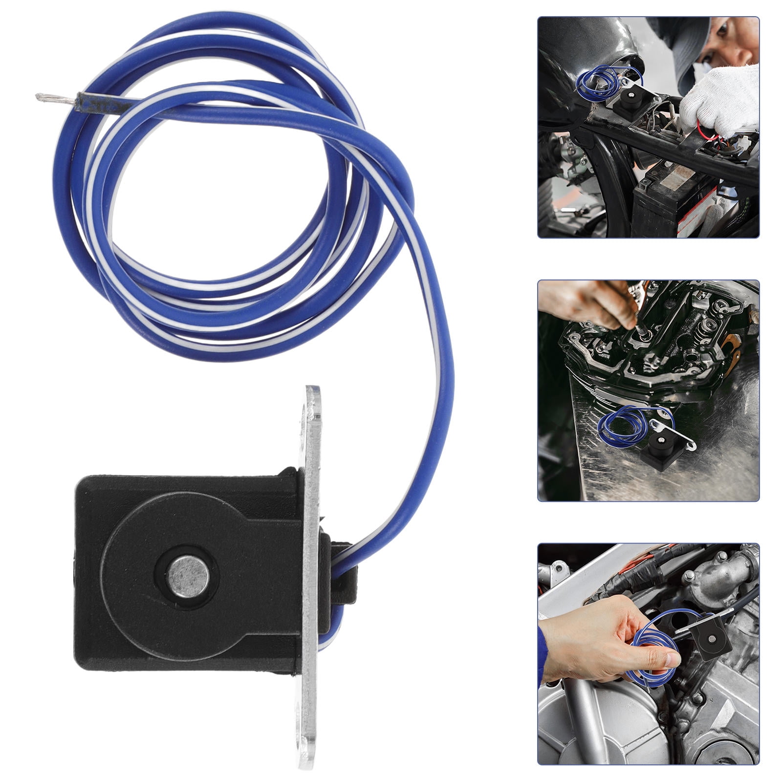 OUNONA Universal Motorcycle Ignition Coil Trigger Switch for Scooter ...