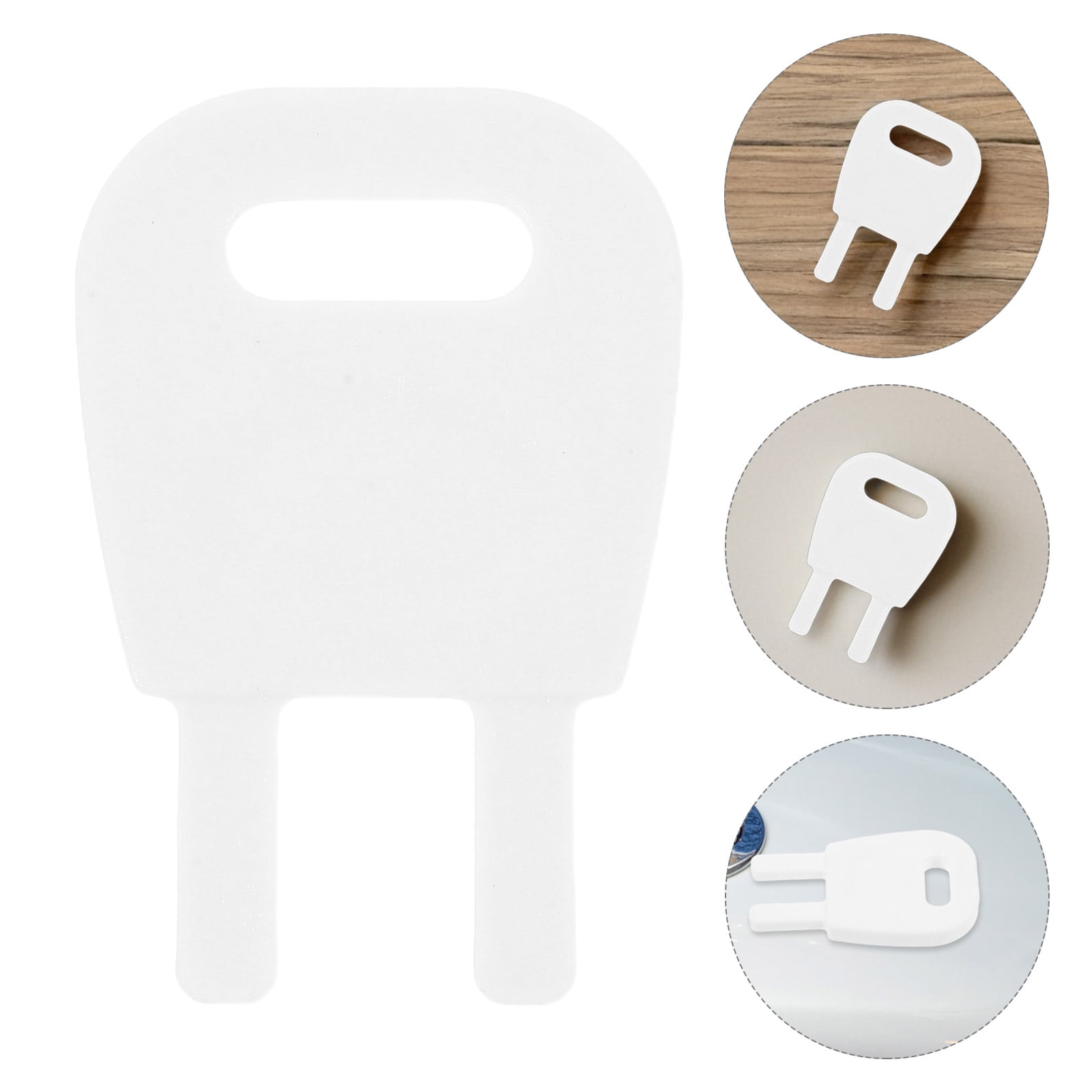 OUNONA Universal Plastic Toilet Paper Dispenser Key Tissue Dispenser ...