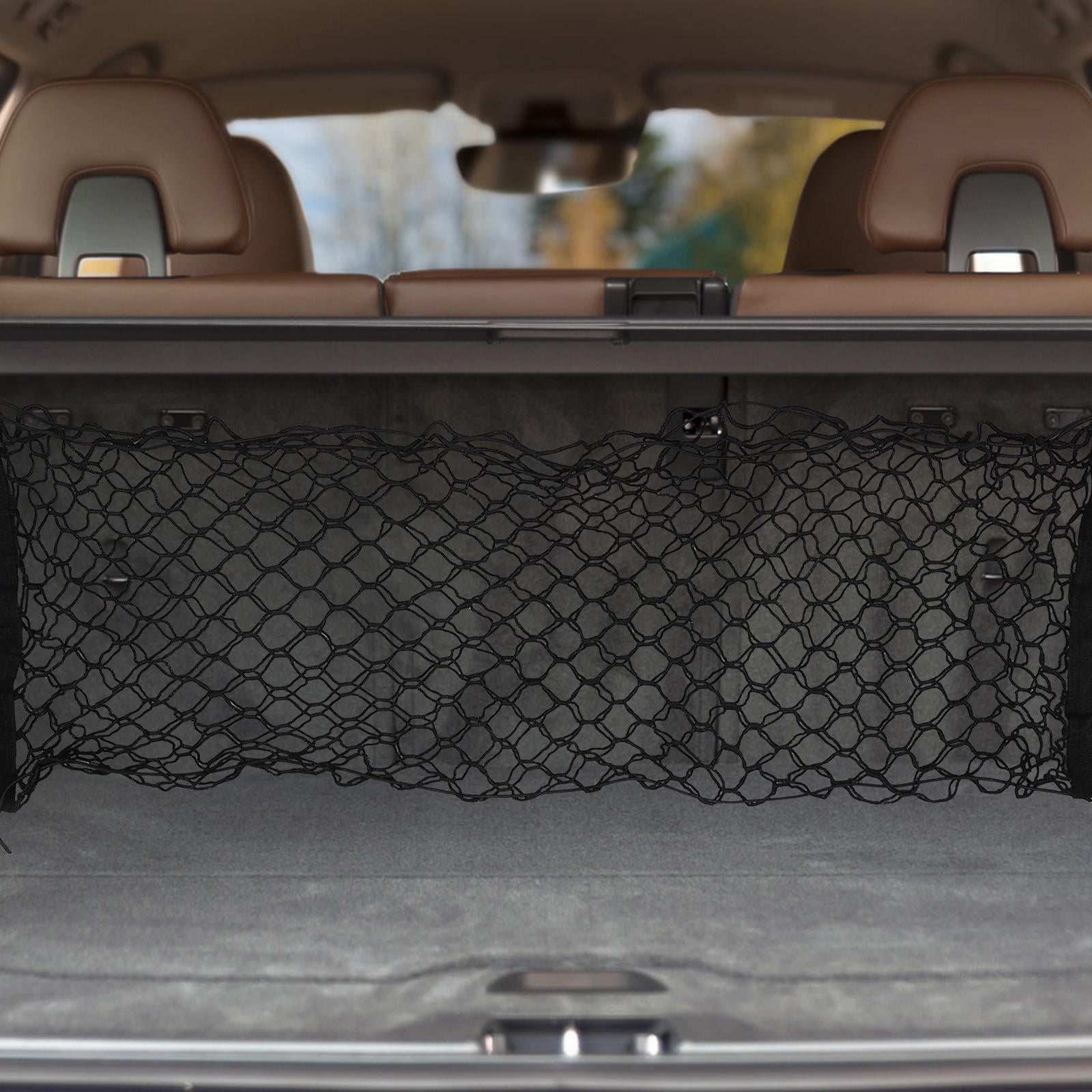 OUNONA Universal Stretchable Car Trunk Cargo Net 1 Set SUV Truck Rear ...