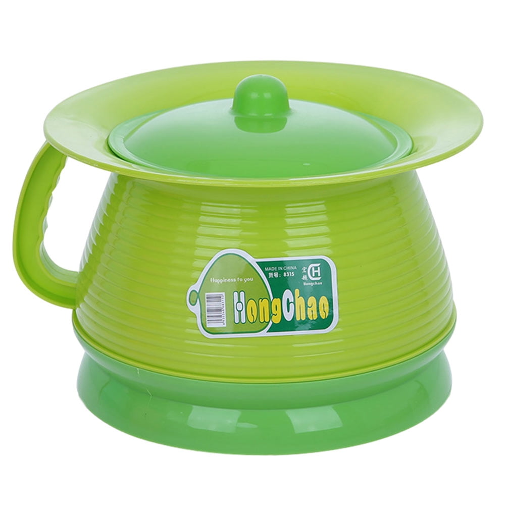 OUNONA Urinal Bed Pan Potty Bedpan Elderly Bedridden Urine Bucket Pots ...