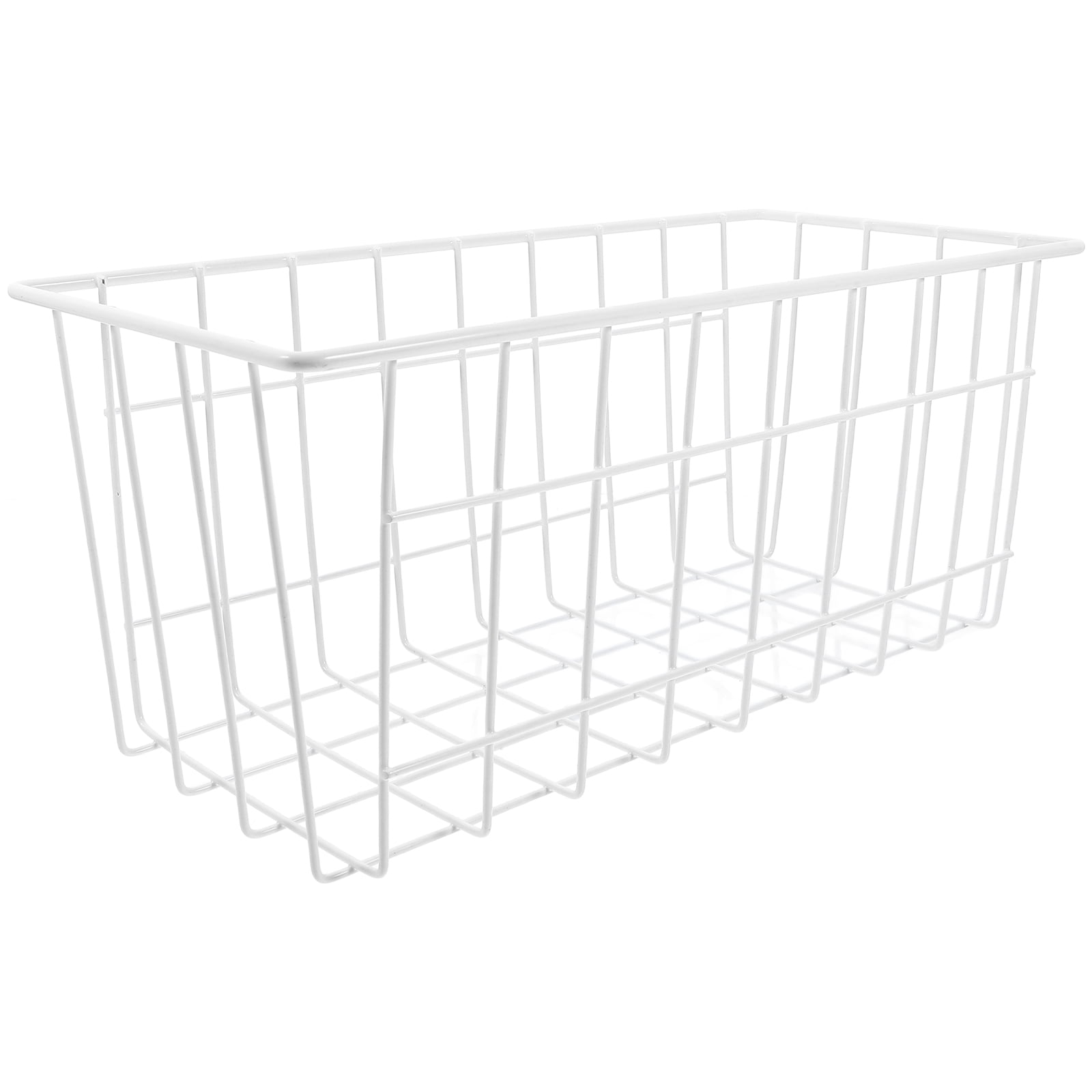 OUNONA Wall-Mounted Freezer Storage Basket for Refrigerator, Space ...
