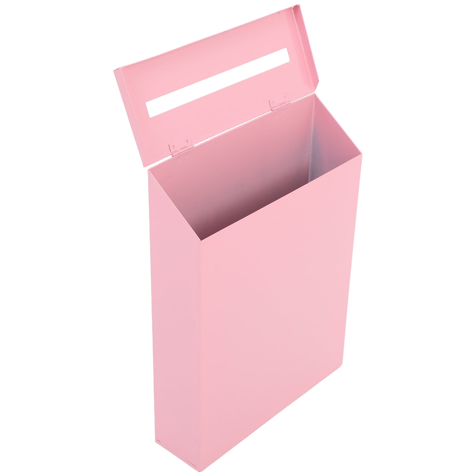 OUNONA Vintage Iron Mailbox Wall Mounted Mailbox Rustic Decor for ...