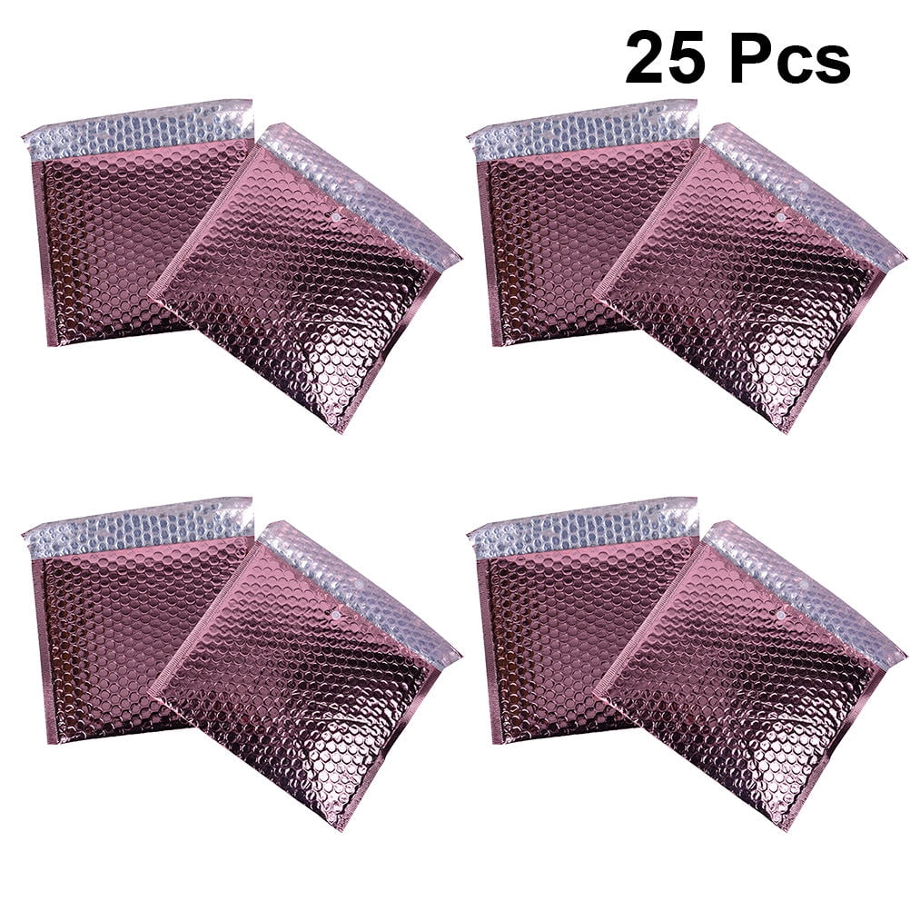 OUNONA Violet Bubble Envelope bag Made of Synthetic Material ...