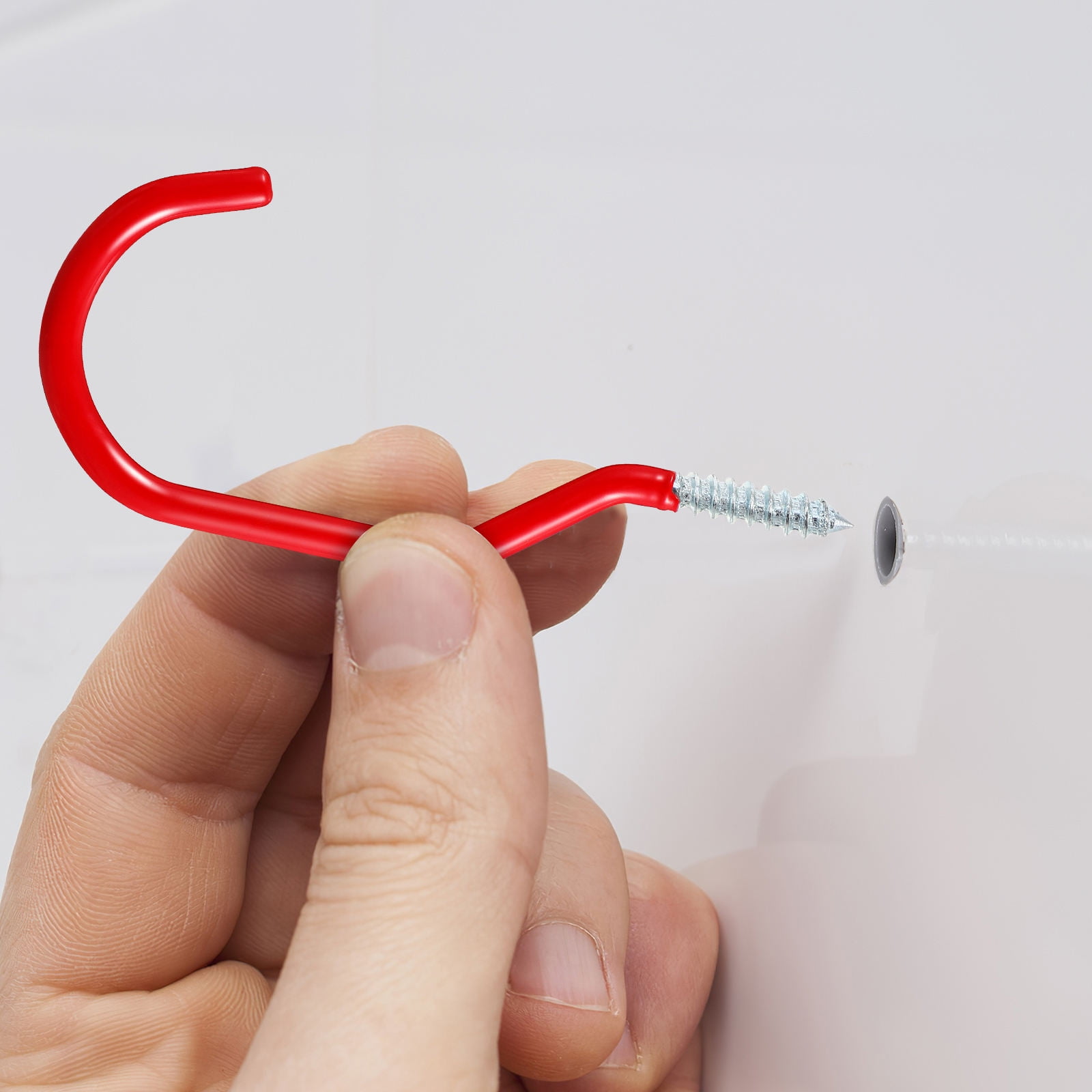 OUNONA Wall Mounted Heavy Duty Bike Hook For Garage Storage Screw-In ...