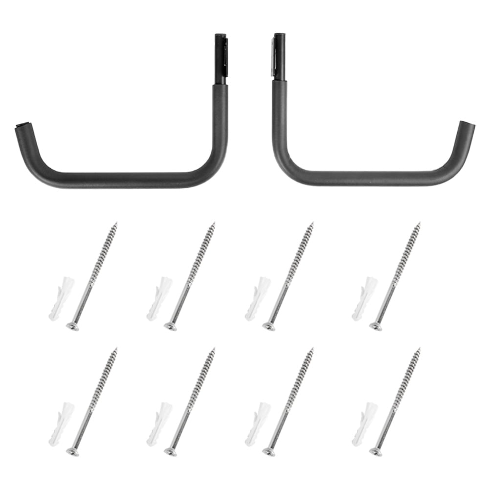 OUNONA Wall Mounted Kayak Hangers Rubber Boat Holders Hooks Heavy Duty ...