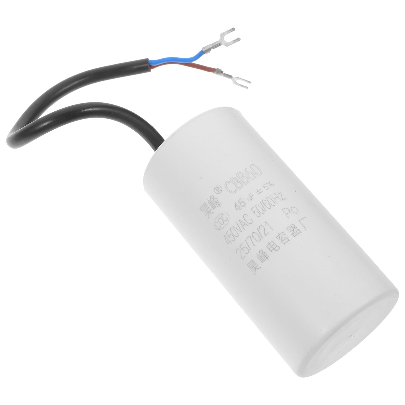 OUNONA Washing Machine Capacitor Run Capacitor AC 450V 45UF Terminal ...