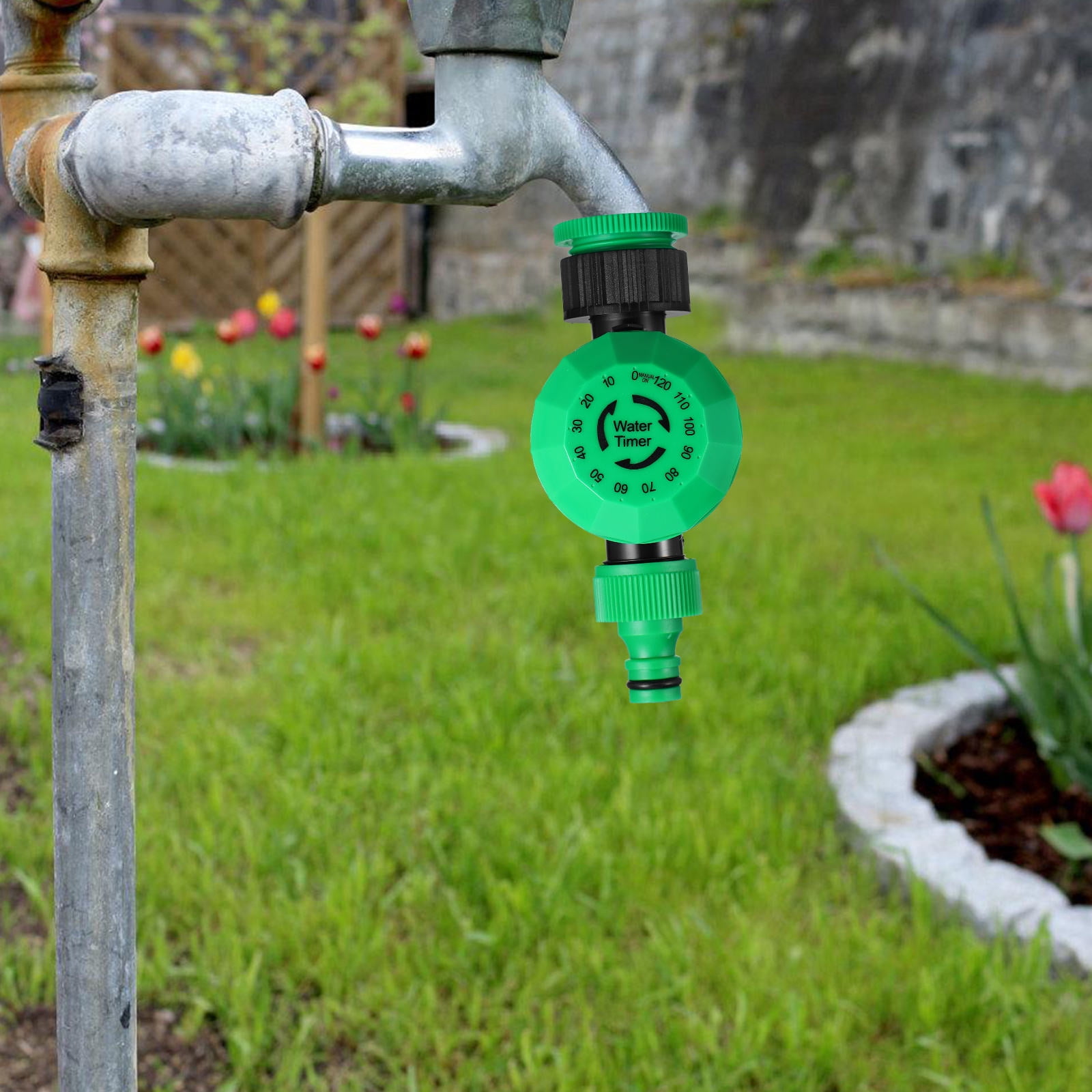 OUNONA Water Controller Irrigation Timer Plastic Minutes Outdoor Garden ...
