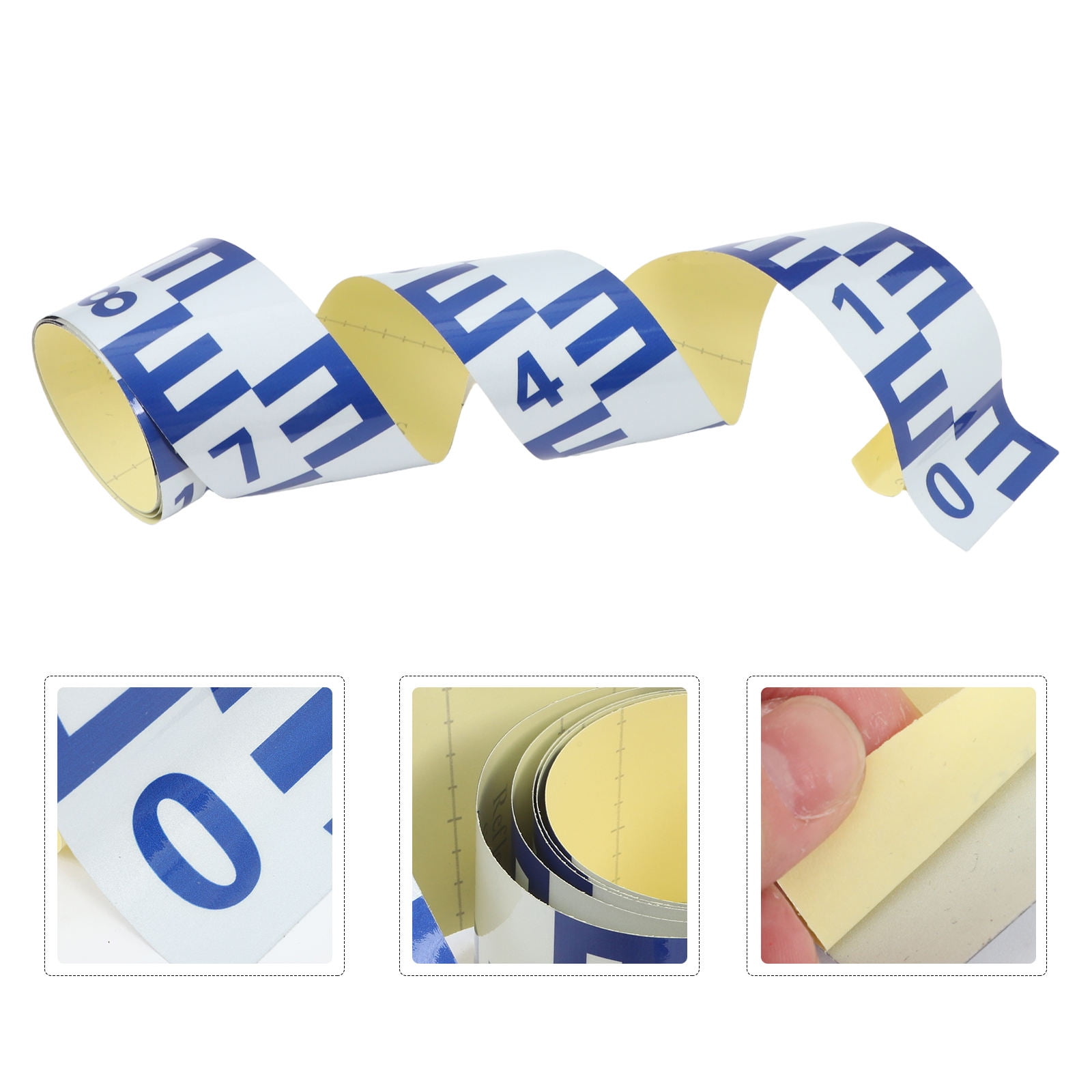 OUNONA Water Level Measuring Tool Water Level Indicator Sticker Pool ...