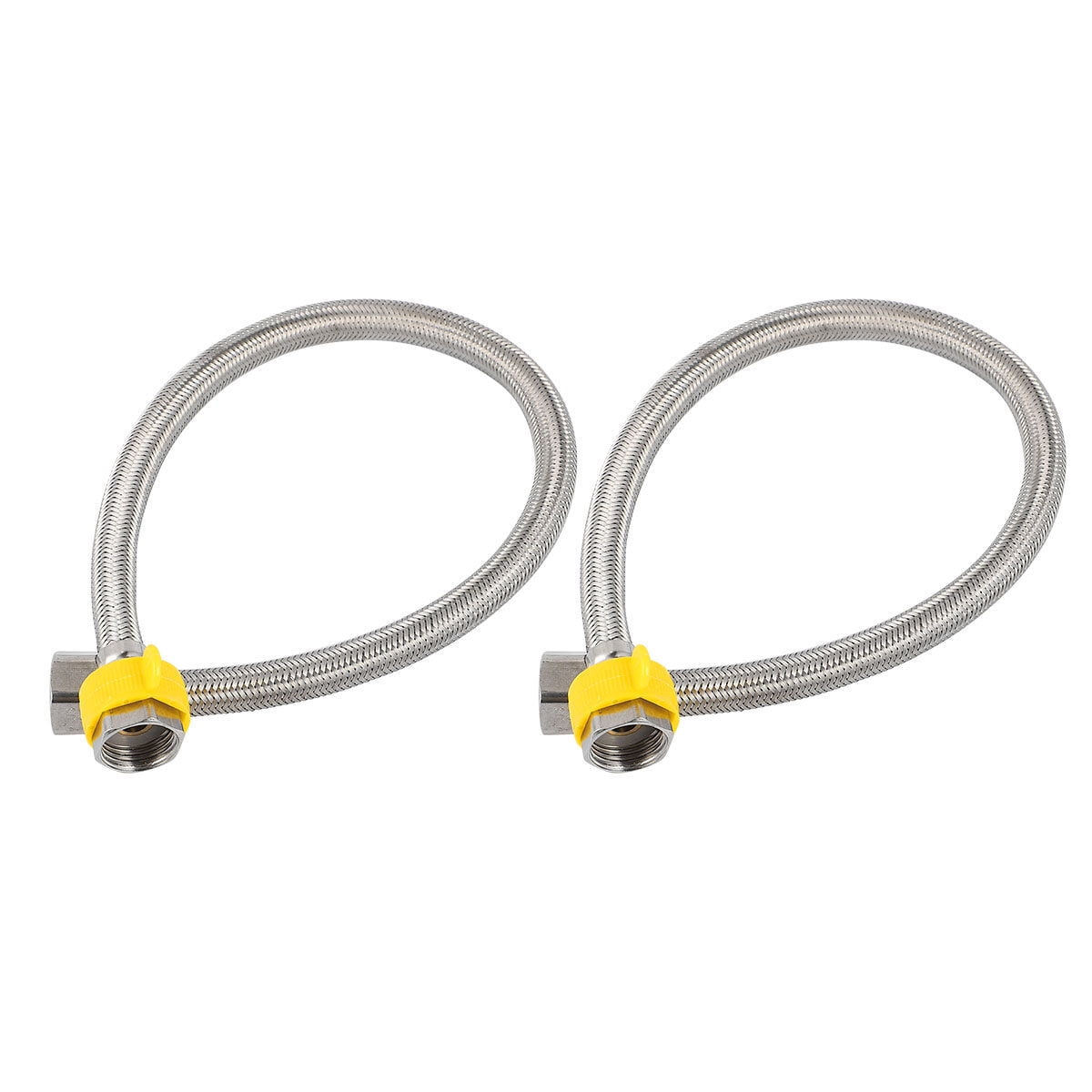 OUNONA Water Plumbing Pipe Hoses Bathroom Kitchen Sink Hot Cold Water ...