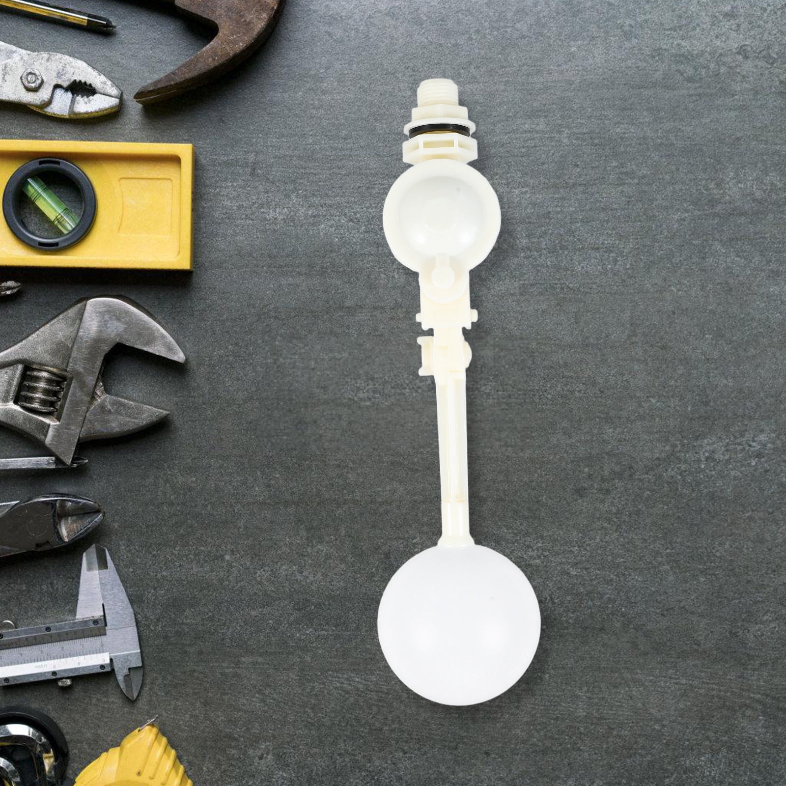 OUNONA High Flow ABS Float Ball Valve, Beige, for Hydroponics ...