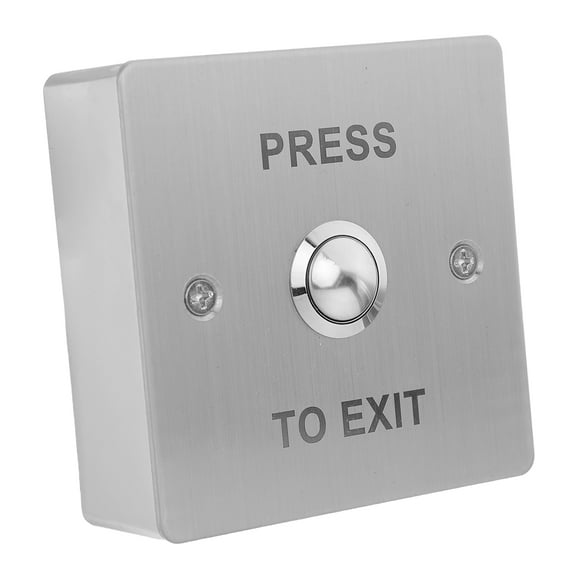 OUNONA Weather Resistant Stainless Steel Exit Button for Door Access ...