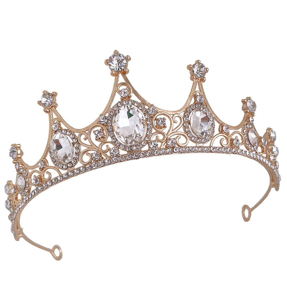 OUNONA Wedding Crown Baroque Style Tiara Delicate Bride Crown ...