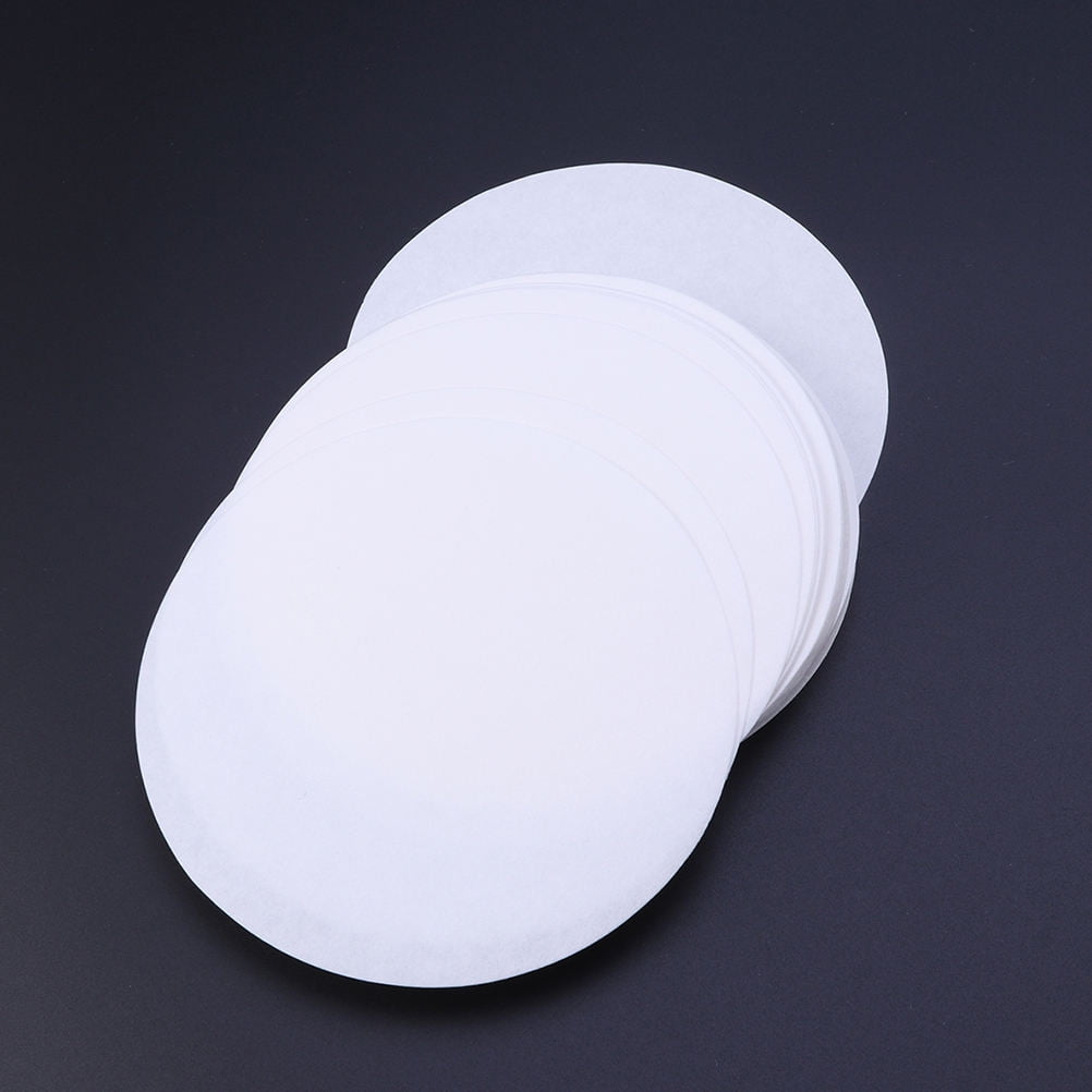 OUNONA White Filter Paper Discs Medium Flow Rate for Lab Use ...