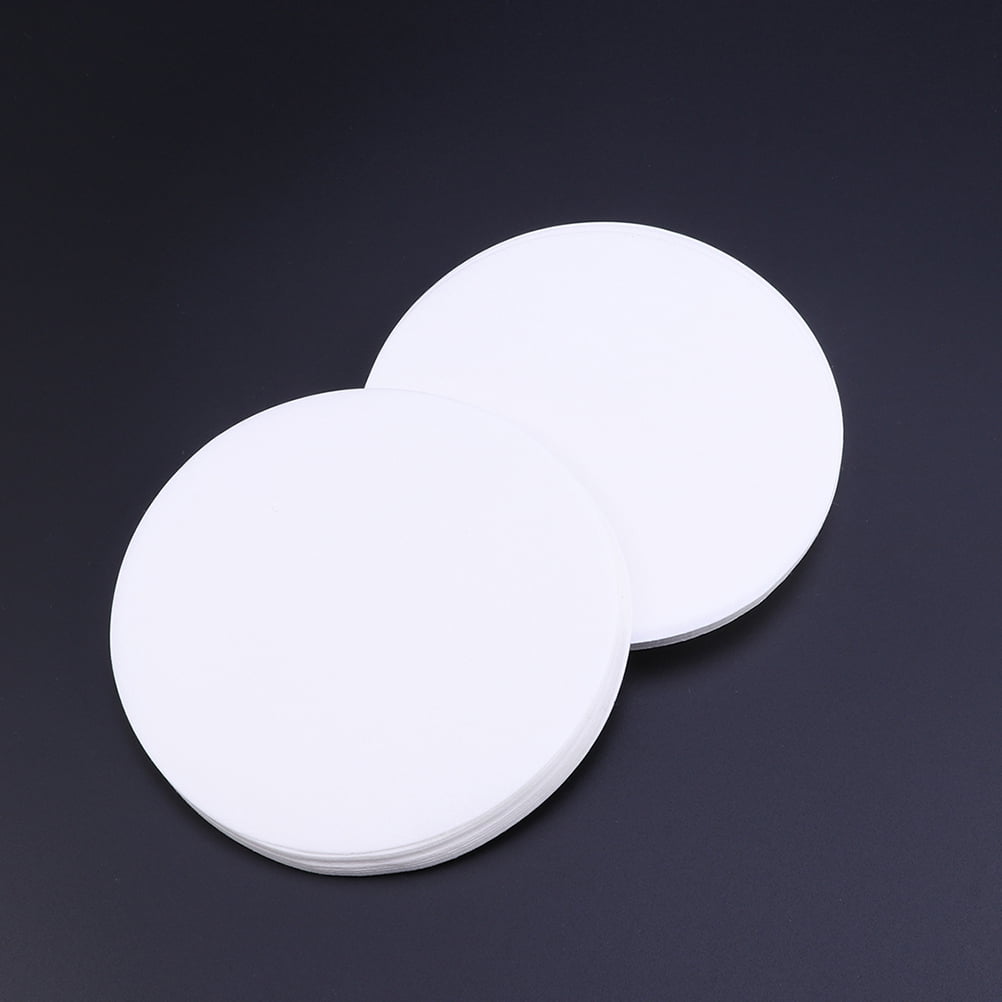 OUNONA White Filter Paper Discs for Lab Use Qualitative Medium Flow ...