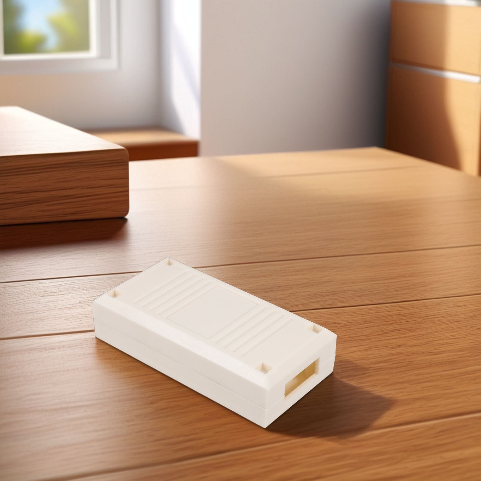 OUNONA White Junction Box For Electronics Waterproof Plastic Project ...