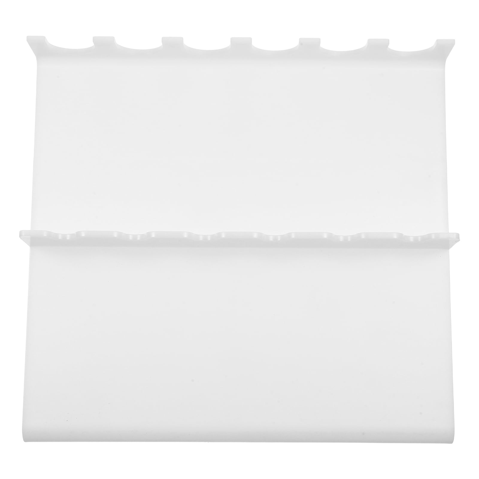 OUNONA White Plastic Pipette Holder Stand for Laboratory Experiment ...