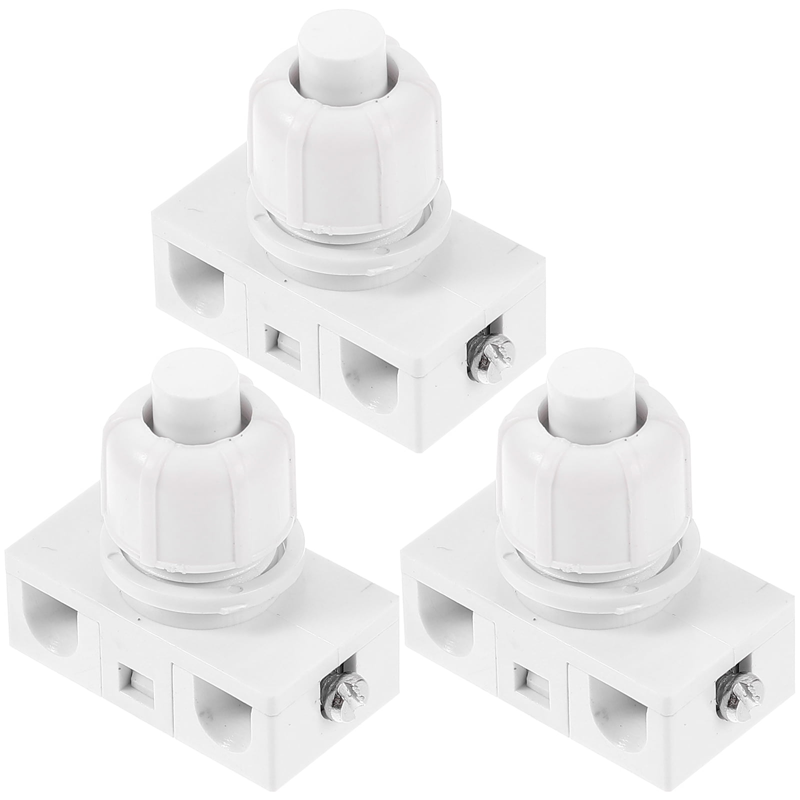 WEAVILUX wired bell push button Push Switch Button ABS Self-Reset ...