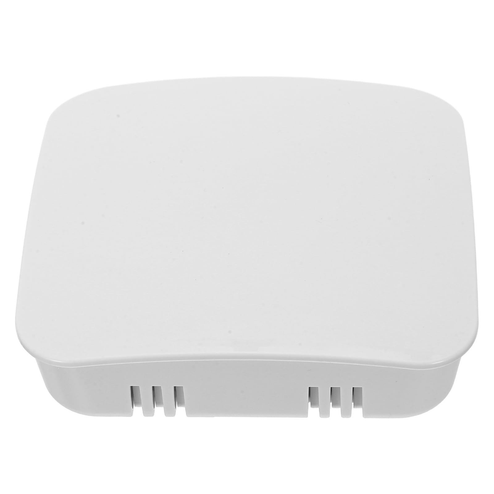 OUNONA White Router Modem Storage Cabinet with Decorative Box for ...