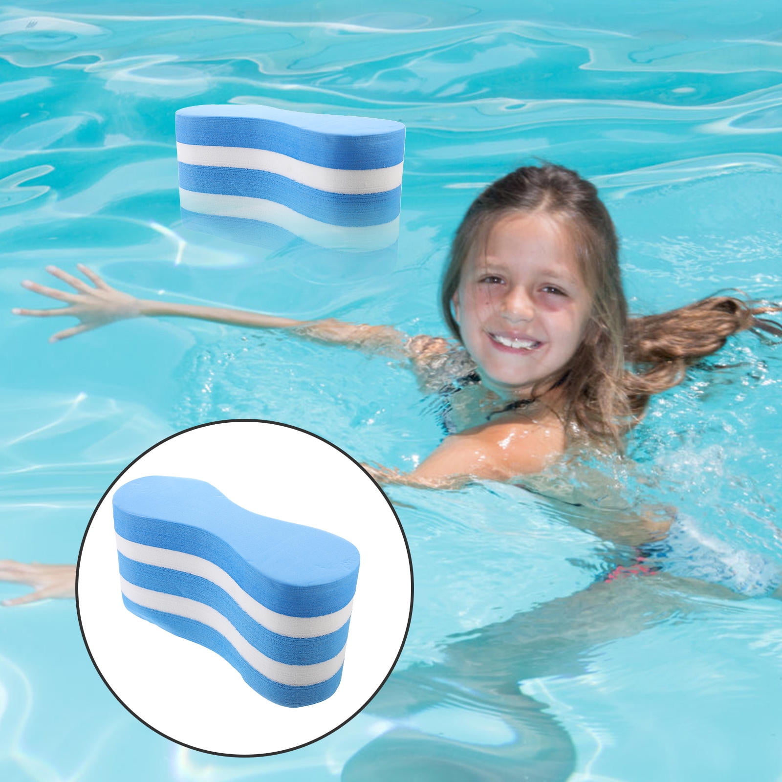 OUNONA White Swimming Pull Buoy Made of EVA for Kids and Adults to ...