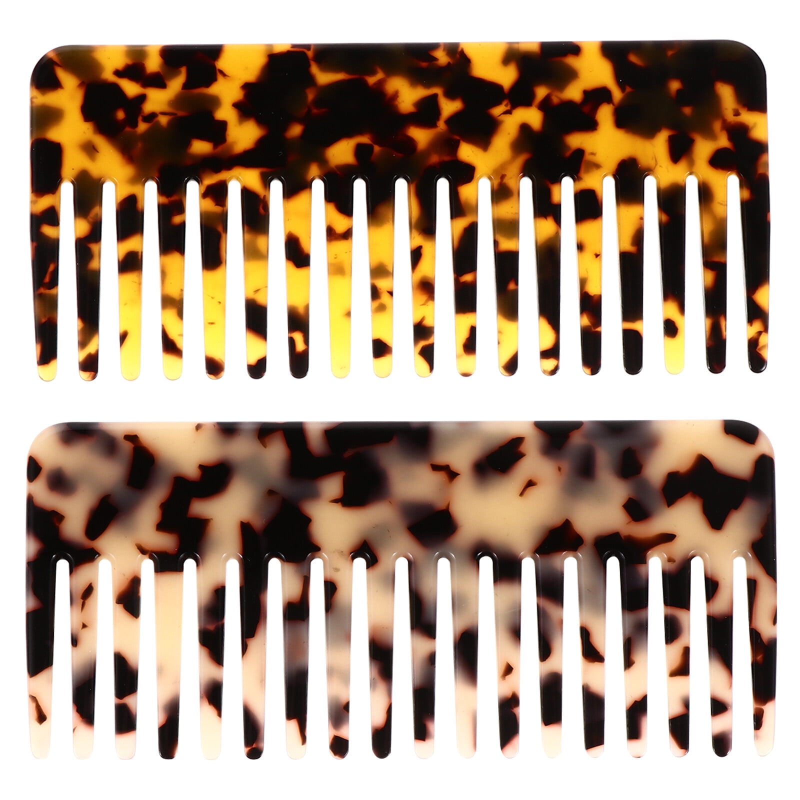 OUNONA Wide Teeth Hair Combs for Home Use Made of Synthetic Material ...