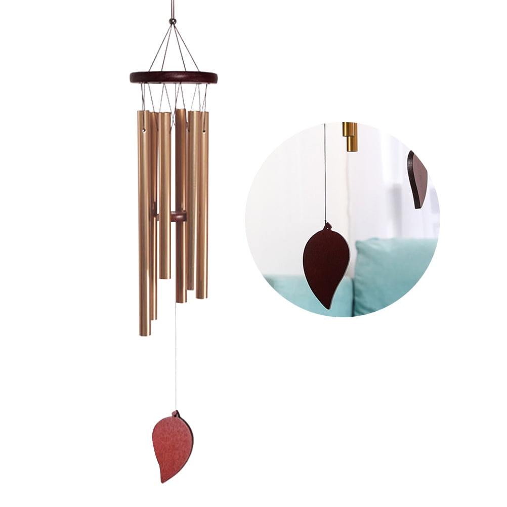 OUNONA Wind Sock Solar Fairy Lights Outdoor Brown Chimes - Walmart.com