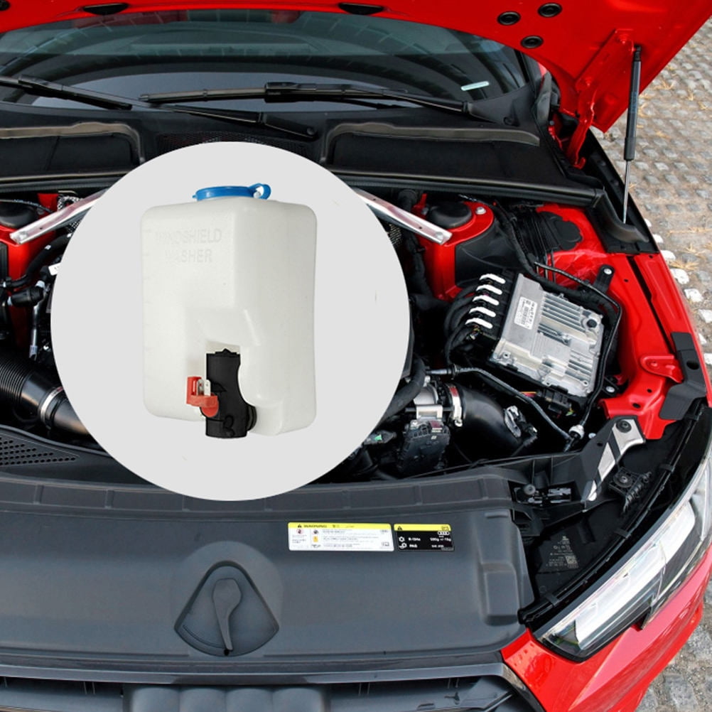 OUNONA Windshield Washer Reservoir Pump Washing Fluid Windscreen White ...