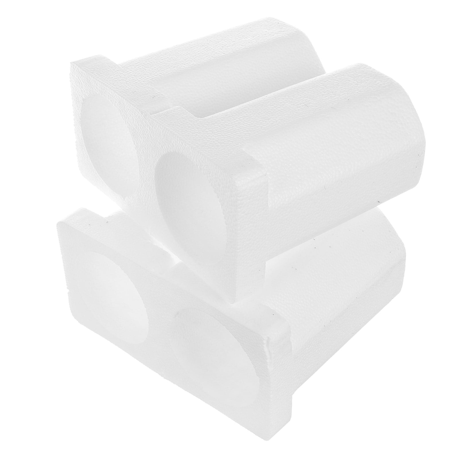 OUNONA Wine Bottle Packaging with Foam Padding Double Bottle Carrier ...