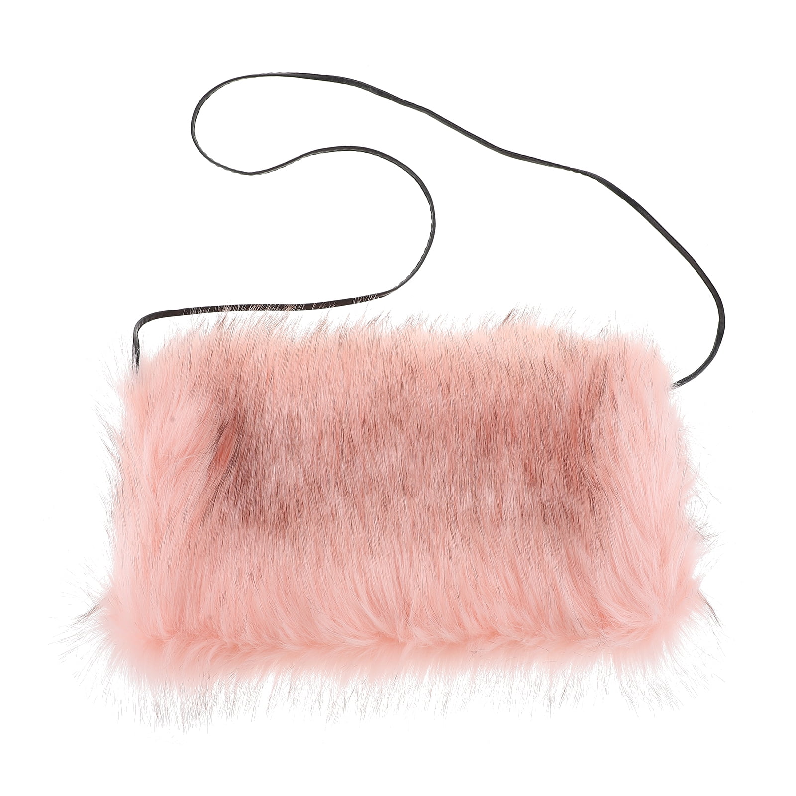 OUNONA Winter Faux Fur Hand Warmer Winter Super Warm Muff Arm Warmer ...