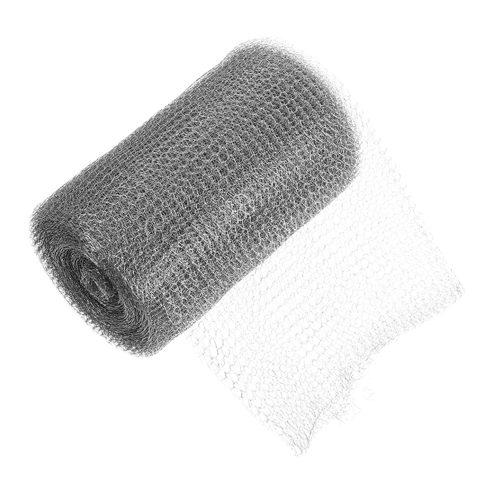 OUNONA Wire Mesh Hole Fill Fabric Stainless Steel Gap Blocker Easy To ...