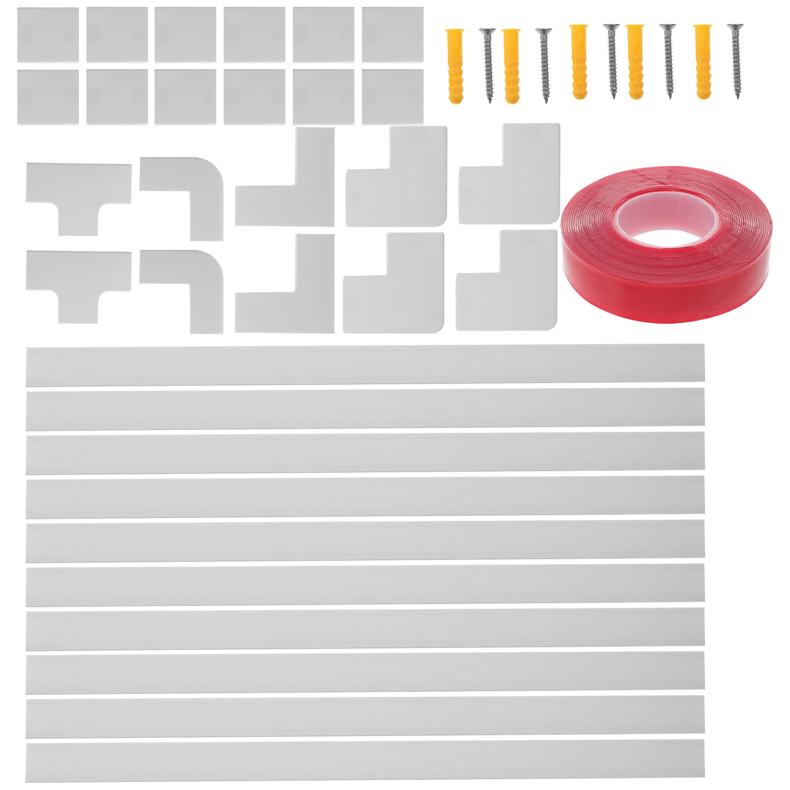 OUNONA Wire Pvc Trunking Self-adhesive Cord Hider Prevent Messy Cable ...