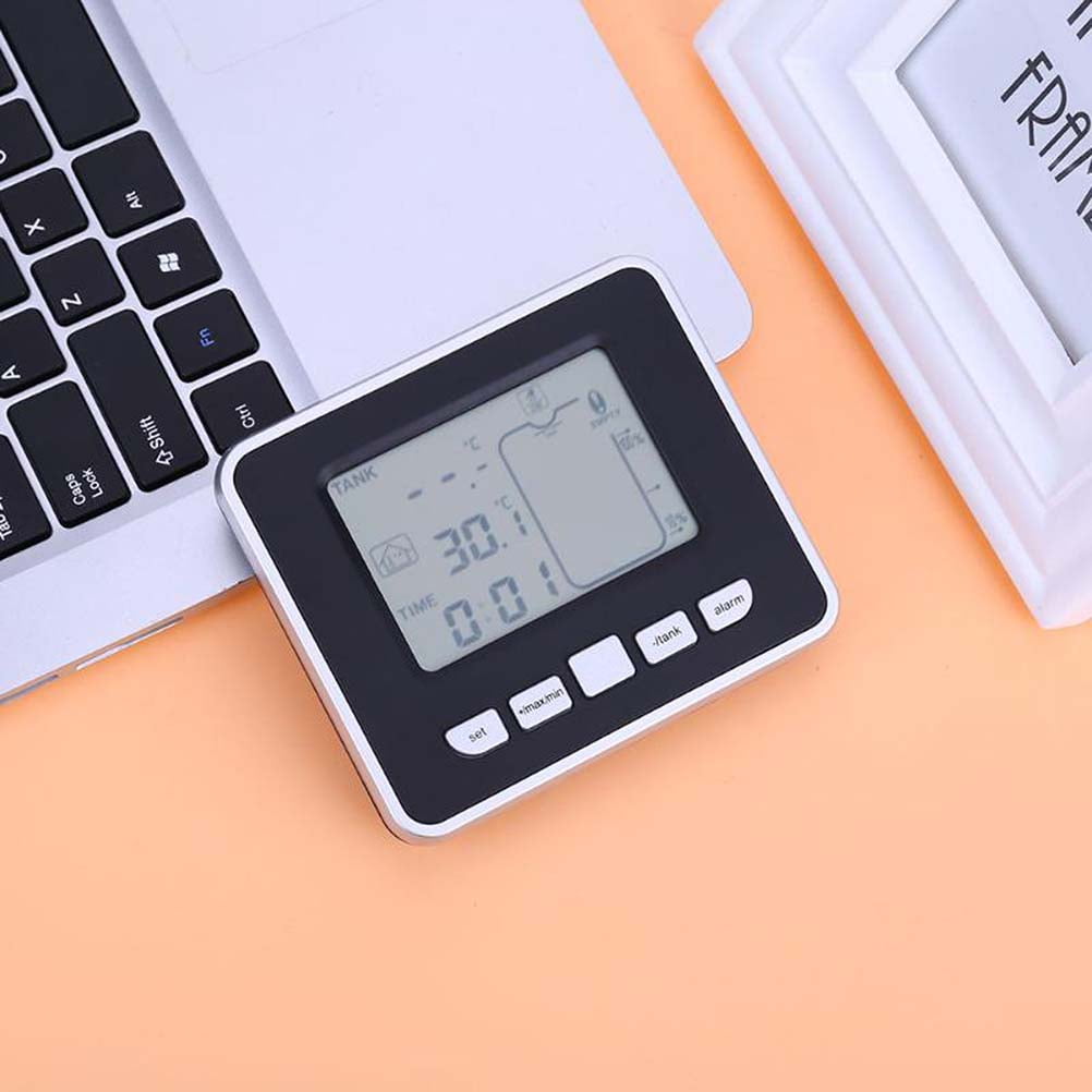 OUNONA Masteelf Wireless Tank Liquid Level Meter with Temperature ...